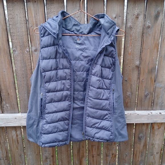 Tangerine | Jackets & Coats | Tangerine Gray Puffer Zip Up Vest Jacket ...